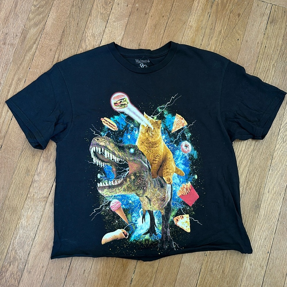 Colorful Loud Chaotic Dinosaur T-Rex Galaxy Space Jun… - Gem